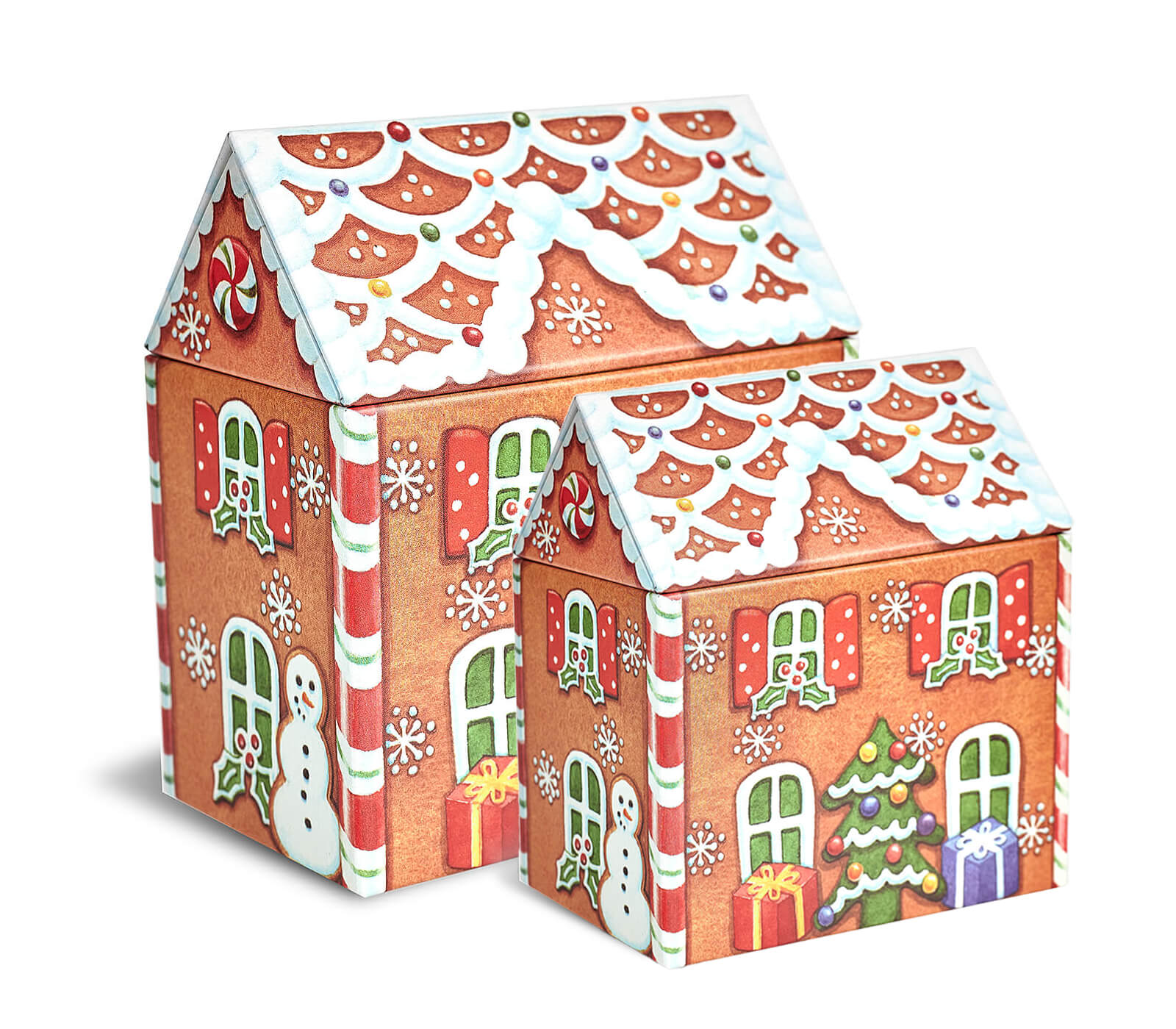 Emma Bridgewater Style Gingerbread House Tins – Joanne Hudson Basics