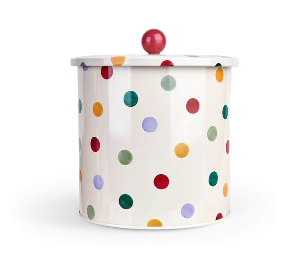 Emma Bridgewater Polka Dot Tin Biscuit Barrel – Joanne Hudson Basics